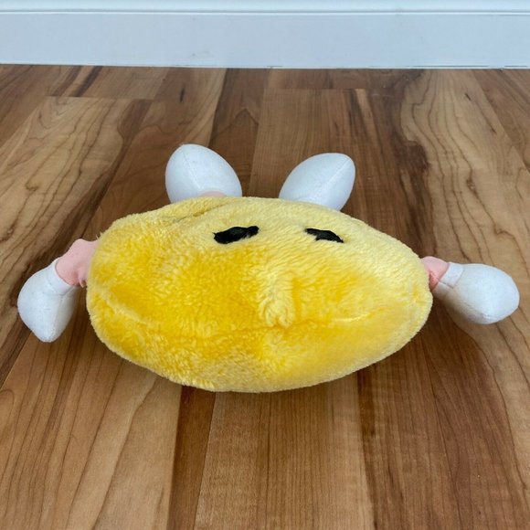 Unmarked | Toys | Vintage Smiley Emoji Happy Face Plush Toy Yellow Legs ...